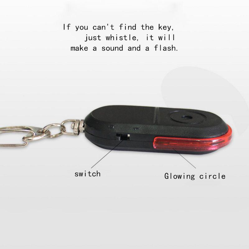 Anti-lost Whistle or Shout Key Finder Wireless Smart Flashing Beeping ...