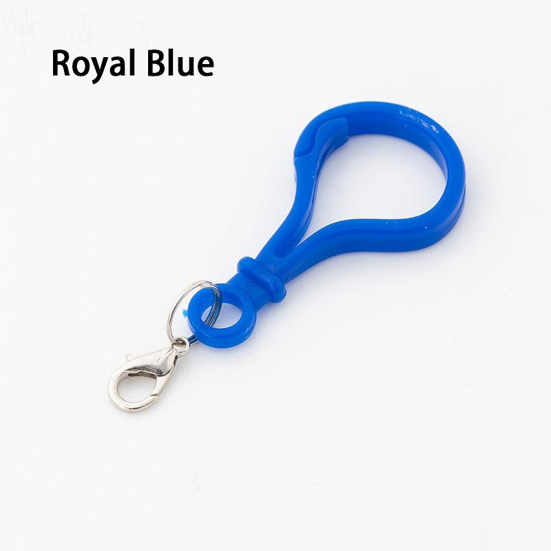 Buy 10PCS Hard Plastic Clips for Key Chain DIY Toys Key Rings Keyring ...