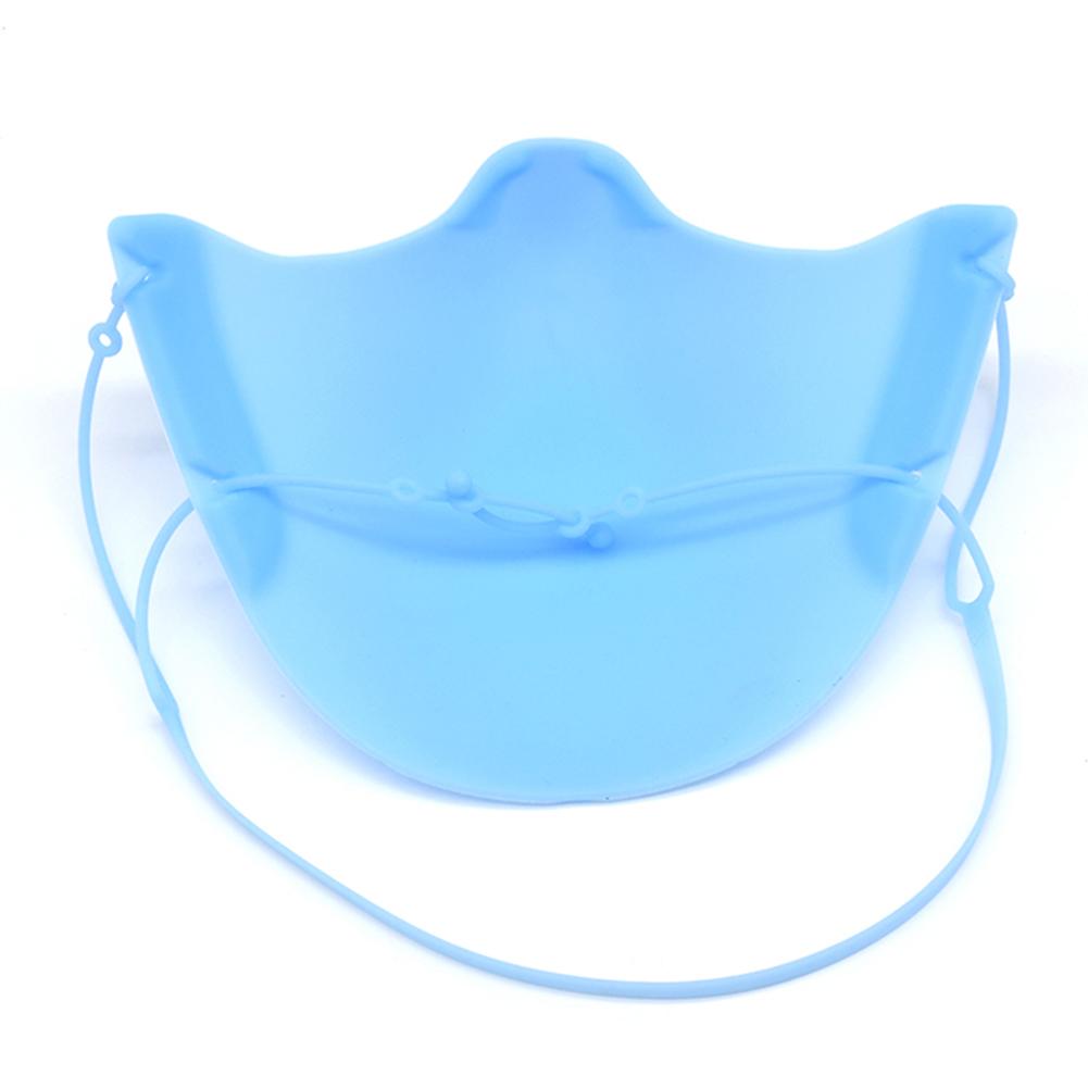 Buy Reusable Silicone Mask Adjustable Anti Dust Pollen Protective Face ...