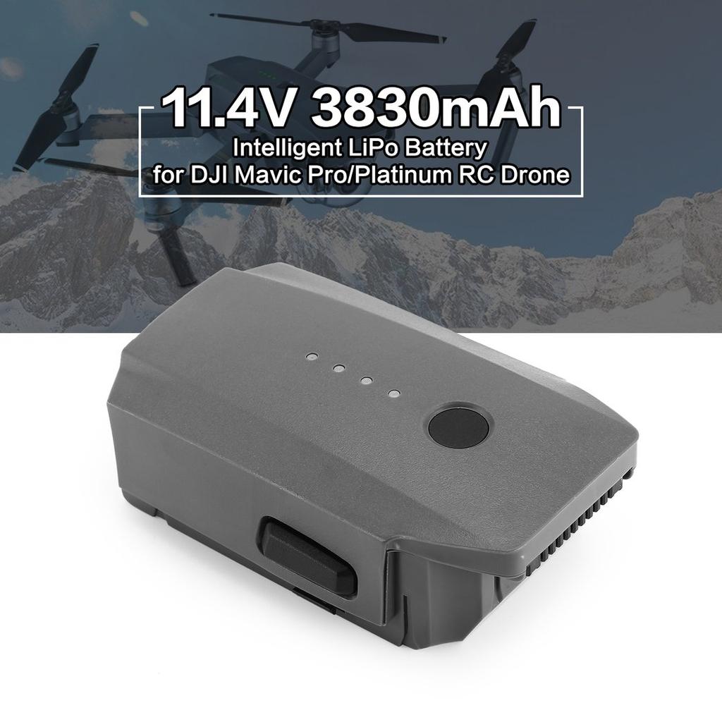 Buy SX 11.4V 3830mAh 3S Intelligent LiPo Battery for DJI Mavic Pro ...