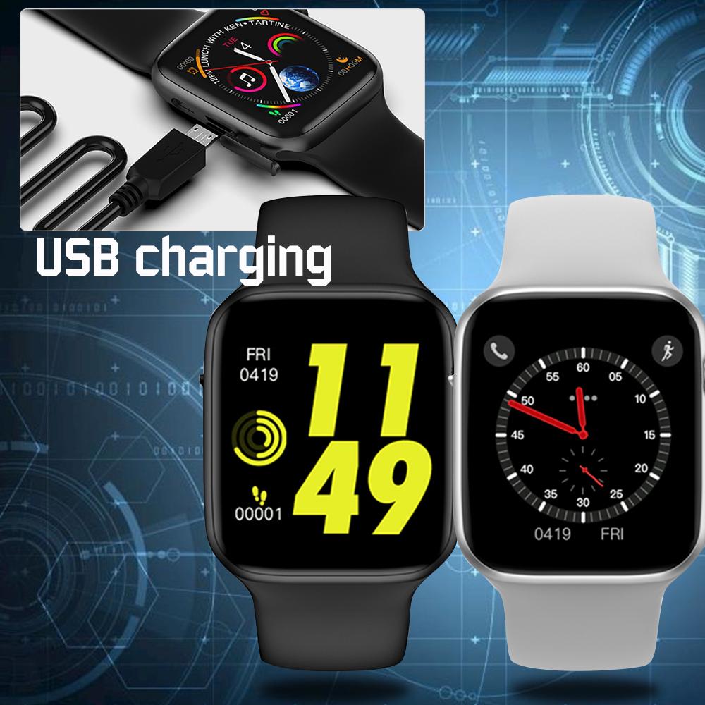 2020 W34 Luxury Smart Watch Men and Women Heart Rate Monitor Sports ...