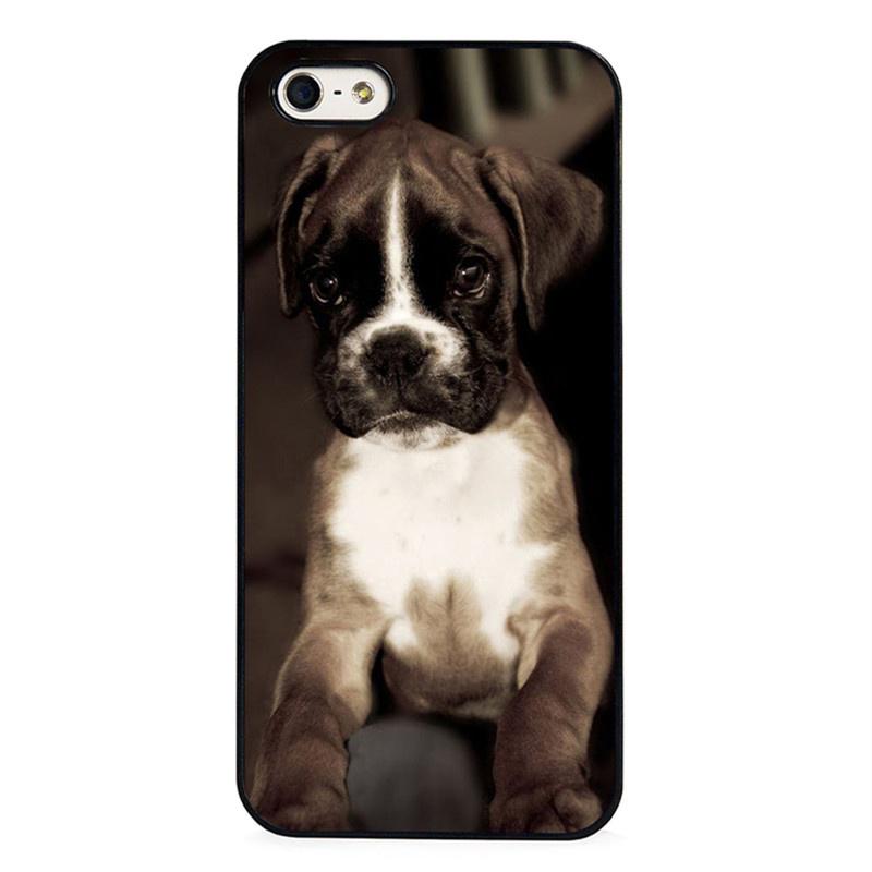 Buy Cute Boxer Dog Puppy Phone Case for iPhone 5 6 6s Plus Cover ...