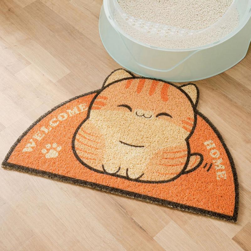 Cheap Cat Cute Litter Mat Portable Multipurpose Splash-proof Sand-proof ...