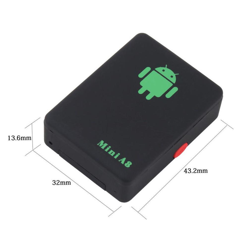 Buy Mini A8 Time Car Kid Pet GSM/GPRS/GPS Global Locator Real Tracking ...