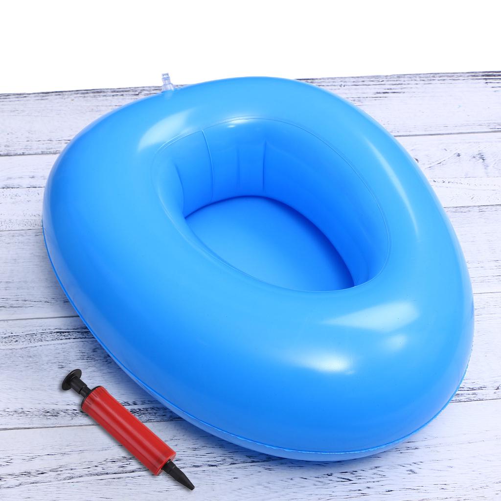 Buy Washable Practical Lightweight Air Inflation Bed Pan Inflatable ...