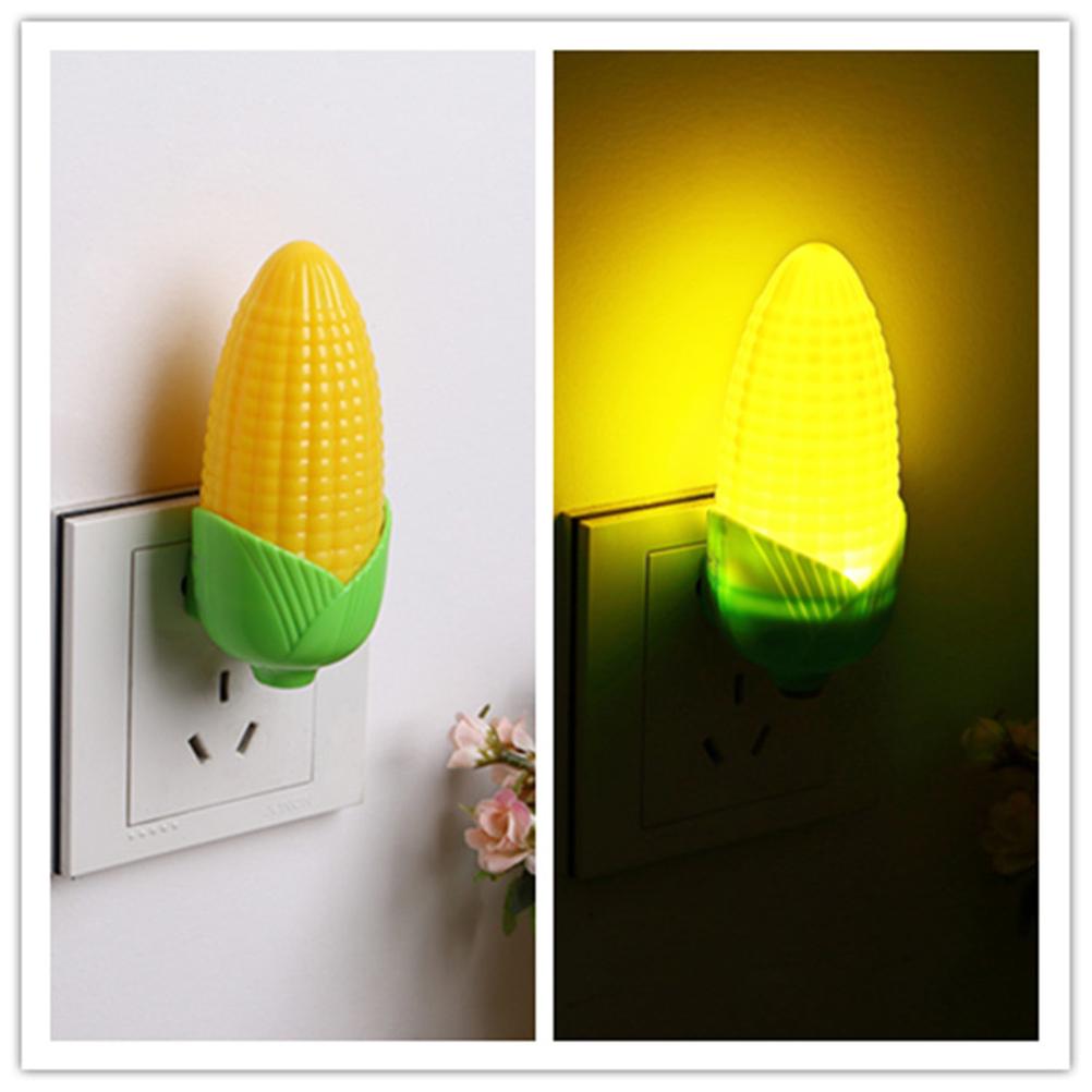 1PC Light Sensor Control Durable Soft Light Corn Shape LED Light Lamp ...