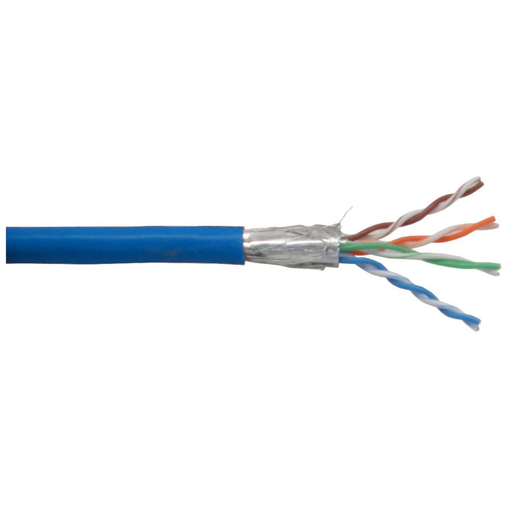Buy Câble patch Cat.5e, InLine®, bleu, S-FTP, AWG26, PVC, 100m at ...