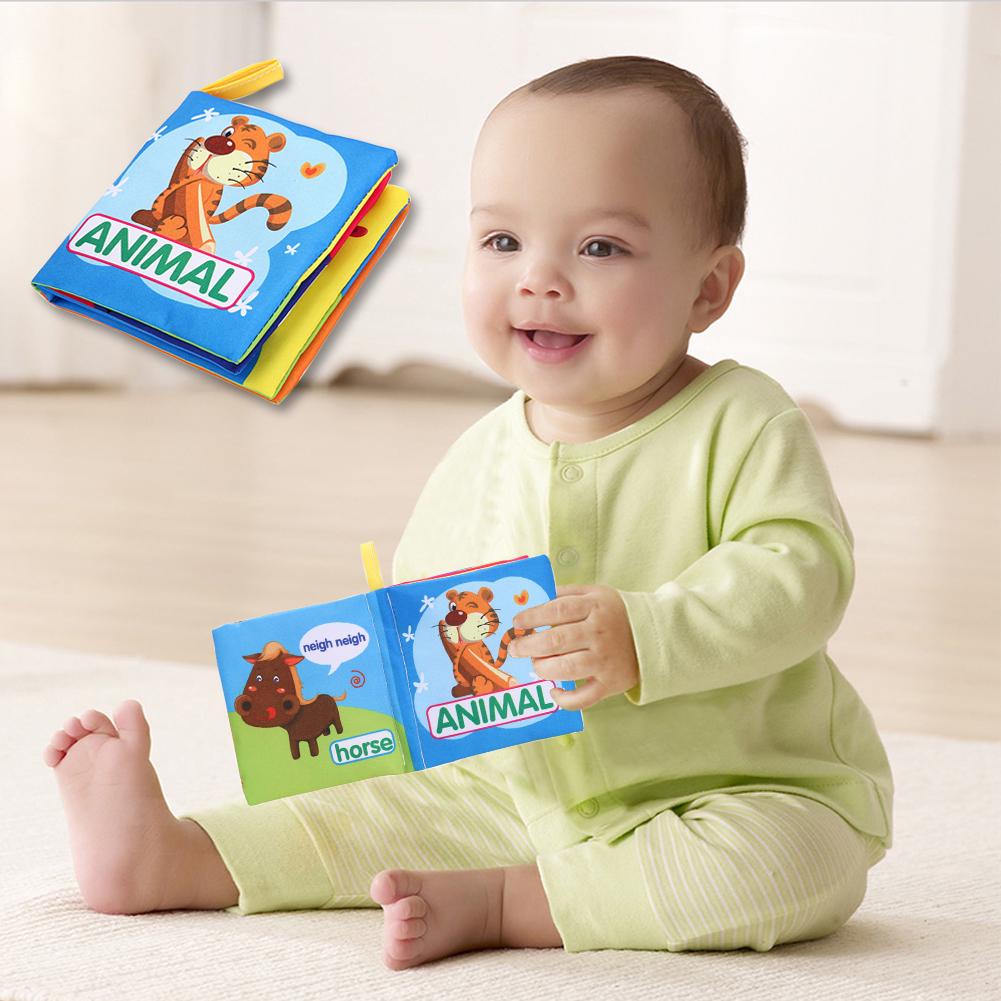 Buy Soft Cloth Book Baby Kids Children Early Educational Cartoon Book ...