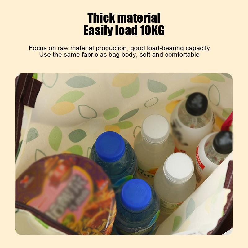 Buy Foldable Shopping Bag Reusable 600D Waterproof Tote Shopping Bags ...