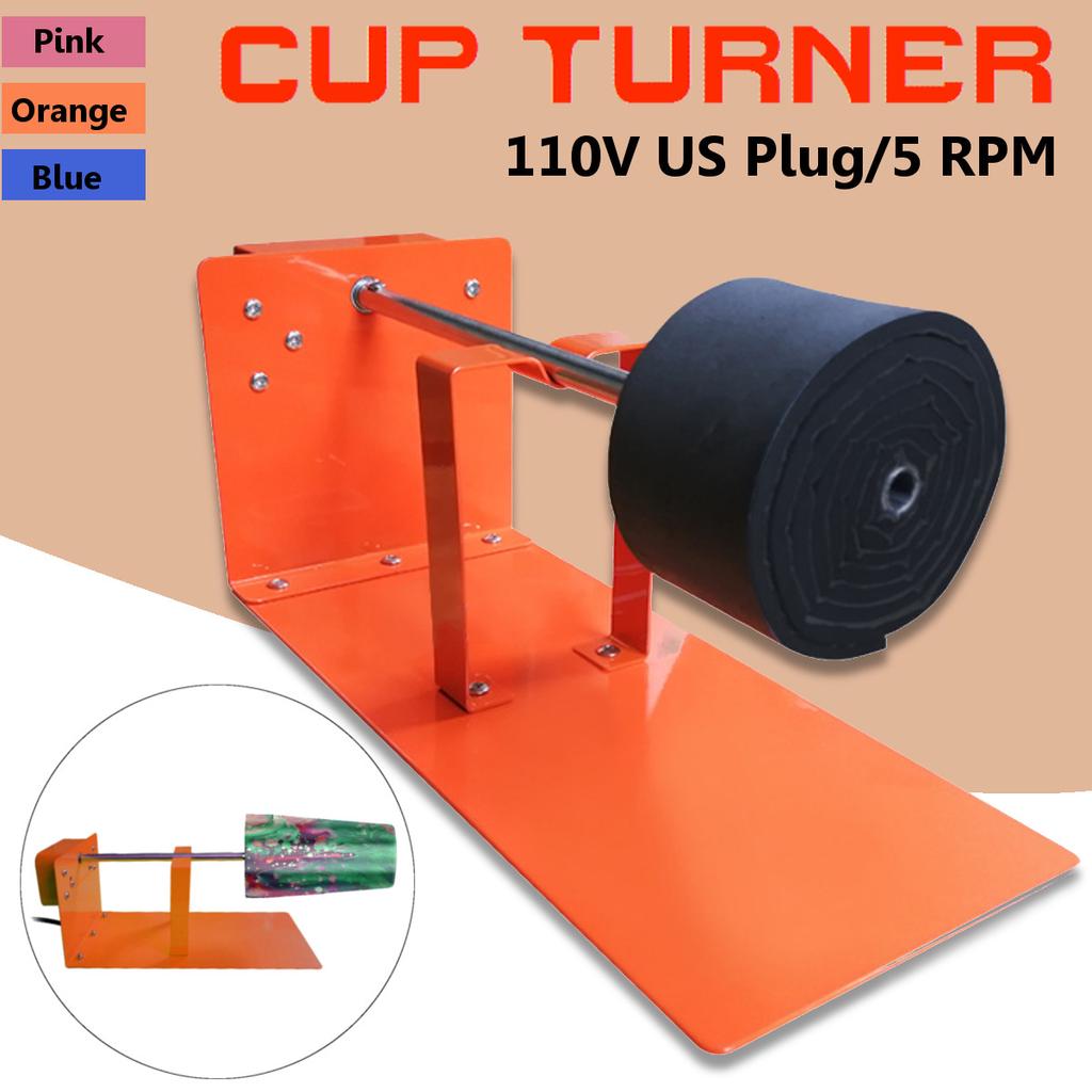 Buy 110V Single Cup Turnner Turner 5 RPM Epoxy Spinner Glitter Tumbler ...