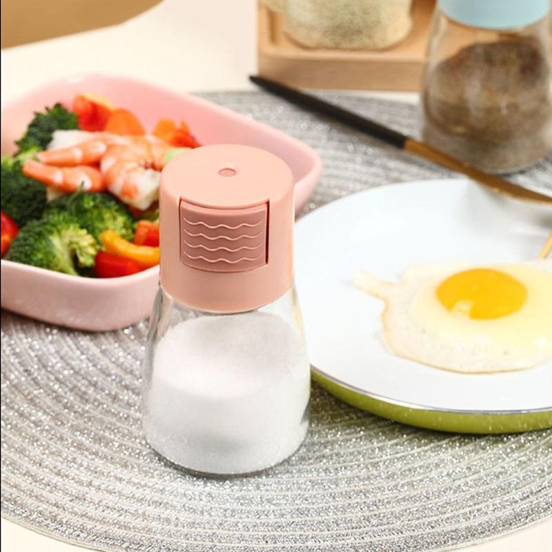 Cheap 0.5g Metering Salt Shaker Push Type Salt Dispenser Salt Tank ...