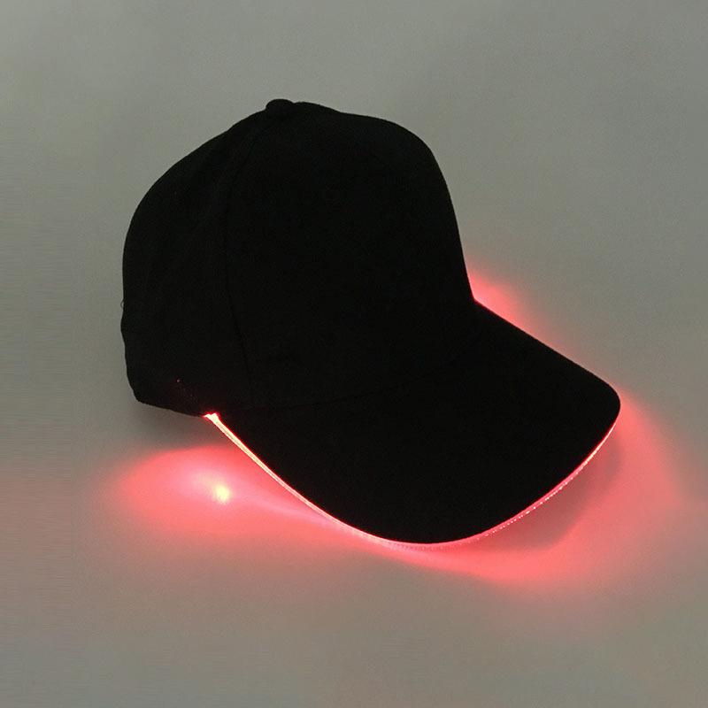 Punk Style LED Light Baseball Hat Luminous Cap Fashion Snapback Tourism ...