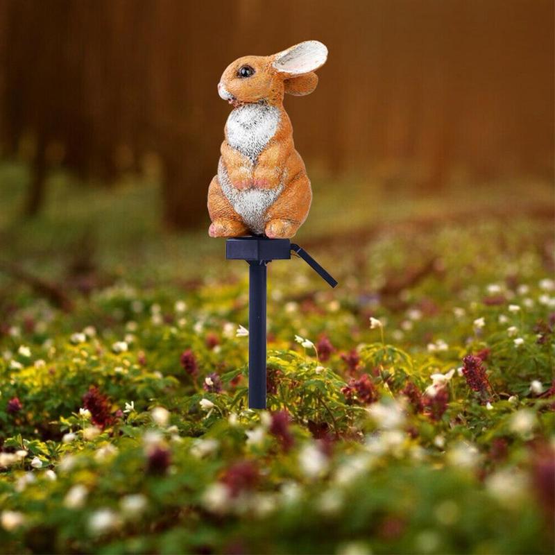 Buy Led Solar Rabbit Night Light Peter Garden Decor Waterproof Animal ...