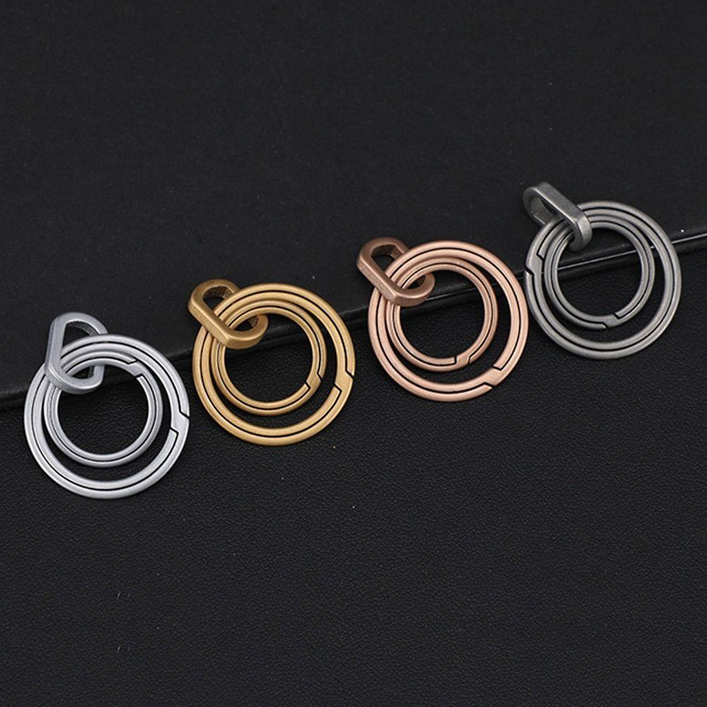 Satın alın Titanium Alloy Real Keychains Buckle Pendant Male Creativity ...