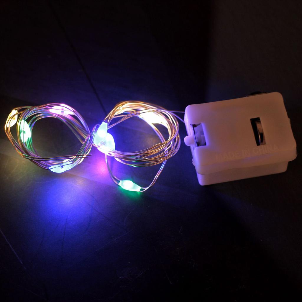 Buy LED Fairy Lights String 2M 20LEDs Holiday Outdoor Lamp Garland For ...