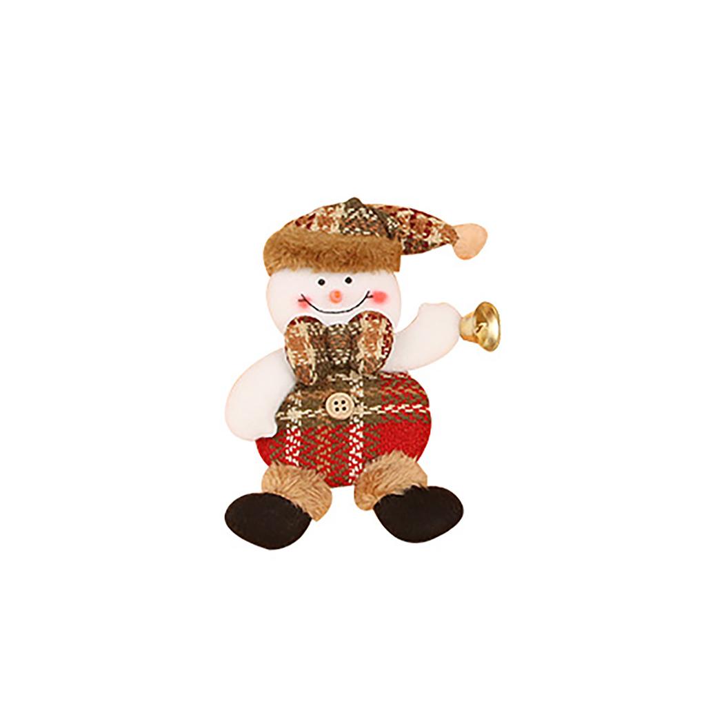 Buy [MS] 1PC Christmas Ornaments Gift Santa Claus Snowman Toy Doll Hang ...