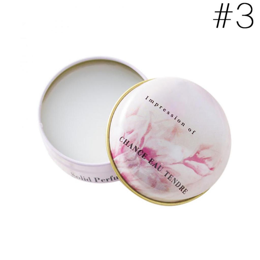 Buy Portable Round Box Long-lasting Solid Perfume Balm Women Men Body ...