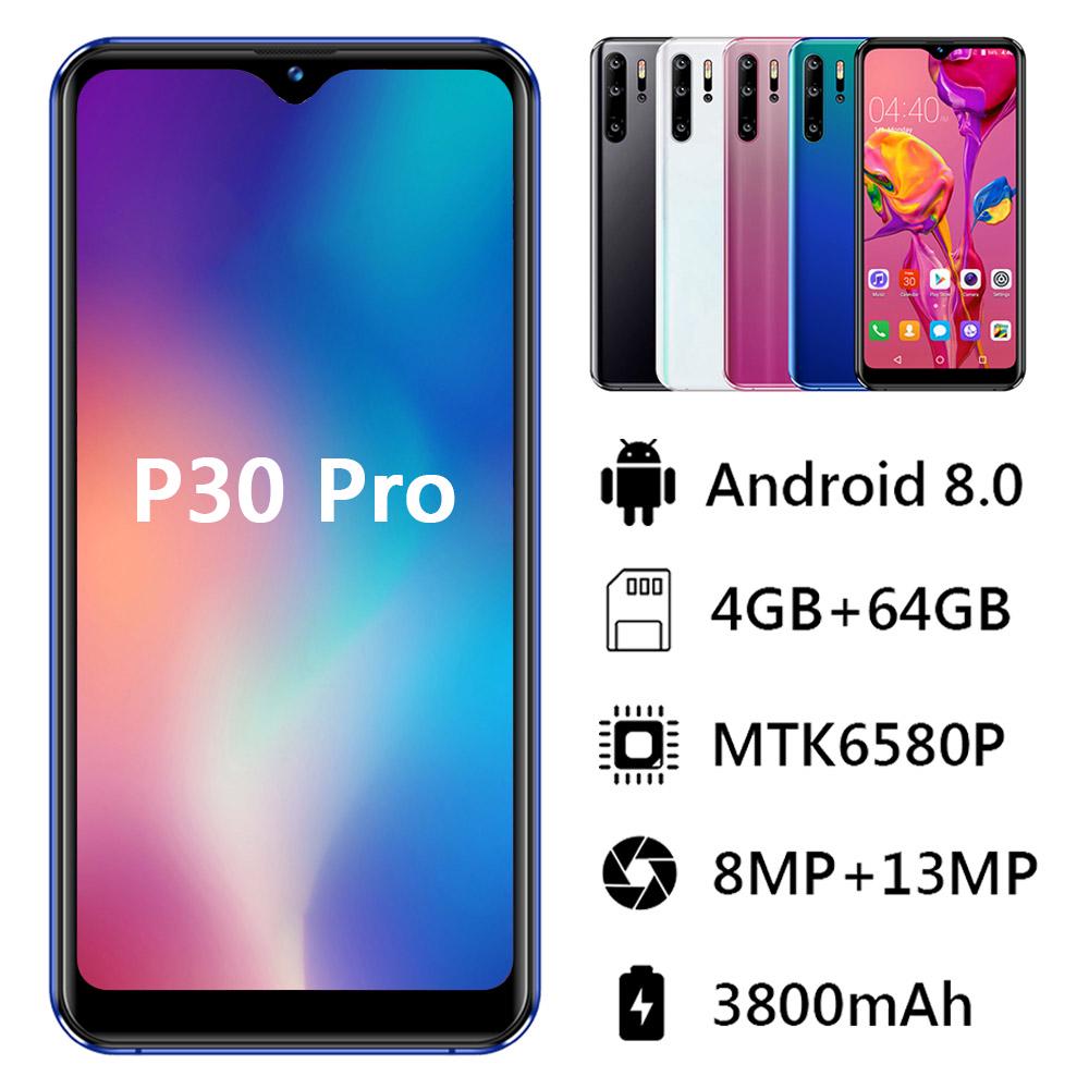 Buy 6.3 Inch 4G Smartphone 4GB RAM+64GB ROM Cellphone at affordable ...