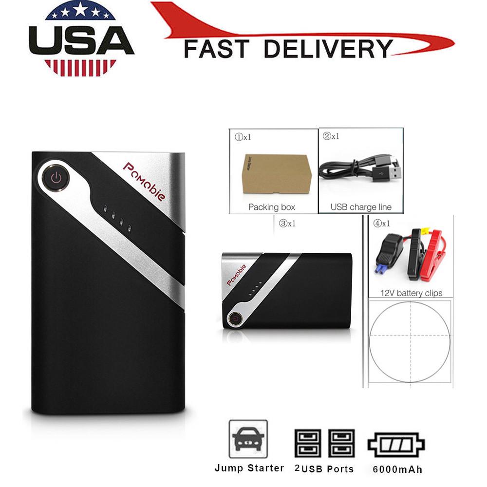 Buy Bolt Power K10 300 Amp Peak With 6000mAh Portable Car Battery Jump ...