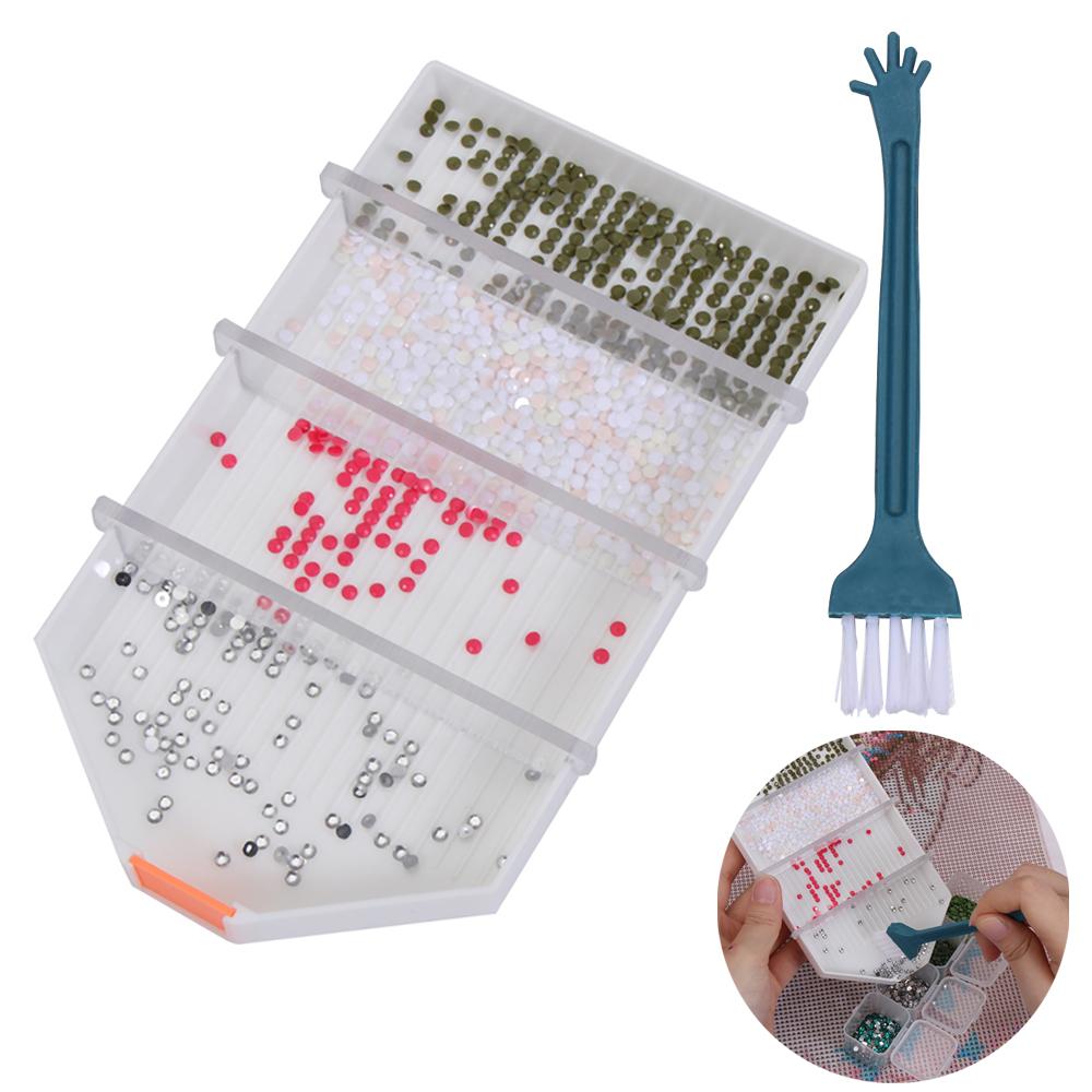 Cross Stitch Beading Plates Diamond Painting Tray Diamond Storage Tray ...