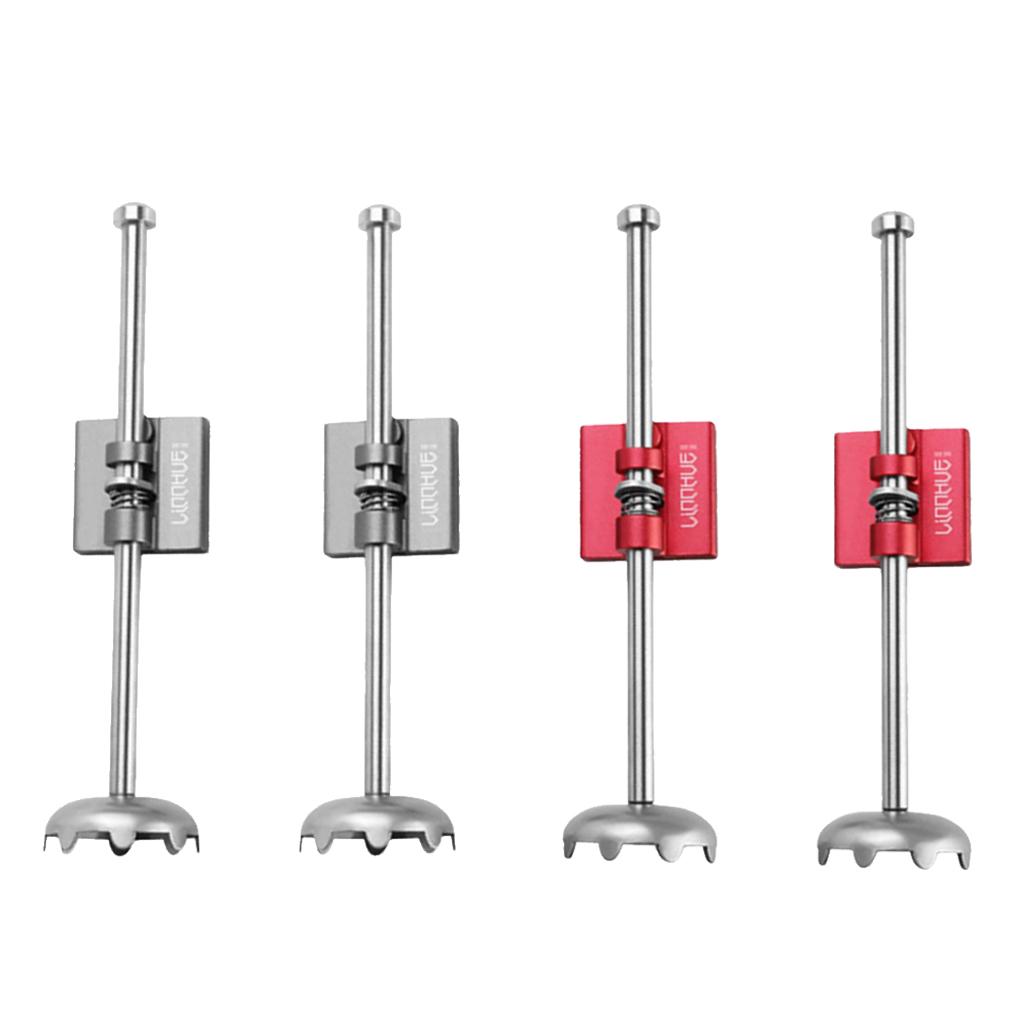 1 Pair Alloy Telescopic Fishing Box Lifting Legs Support Foot Stand ...