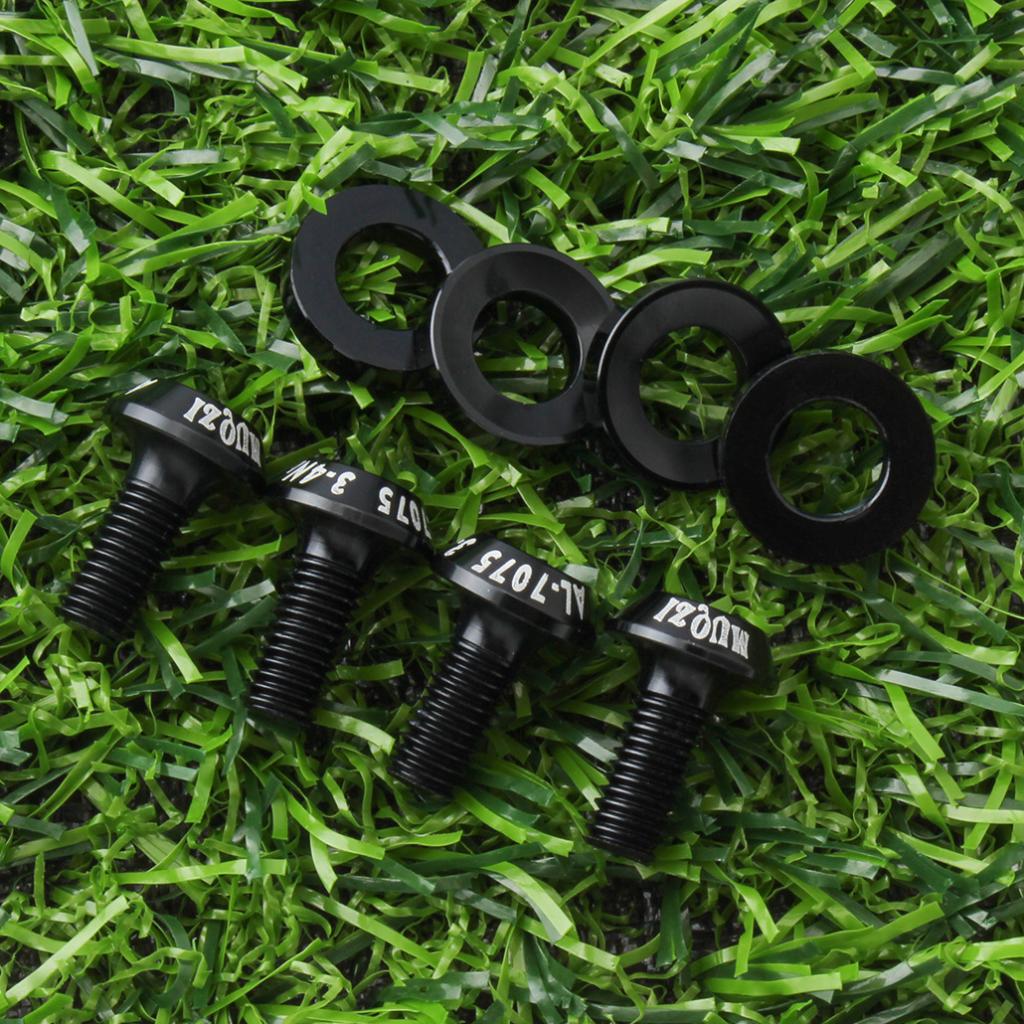 4pcs Bike C Brake Pad Mount Screws Fixed Bolt Blocks Fitting Hardware ...