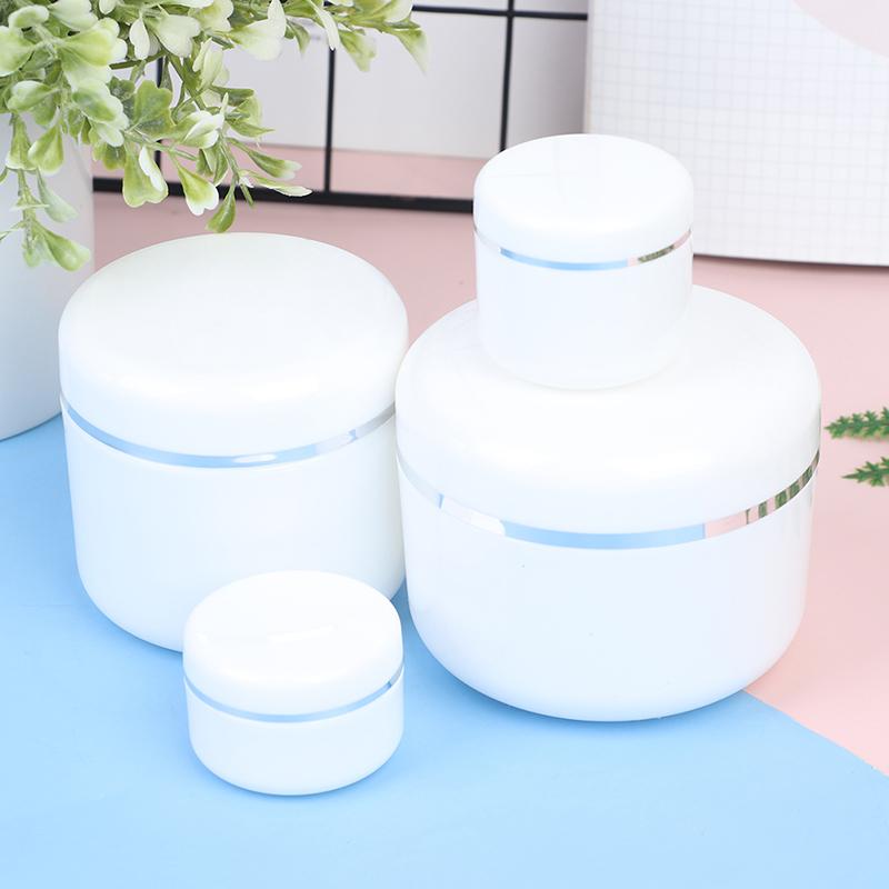Buy 3Pcs Refillable Bottles Travel Face Cream Lotion Jars Cosmetic ...