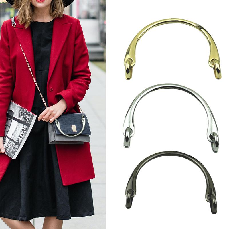 Buy Metal Bag Handles For Handbag Shoulder Bag Strap With Short Handle ...