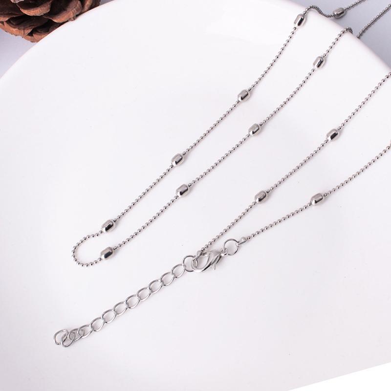 Buy Summer Women Leisure Body Clothing Chain Copper Bead Chain Simple ...
