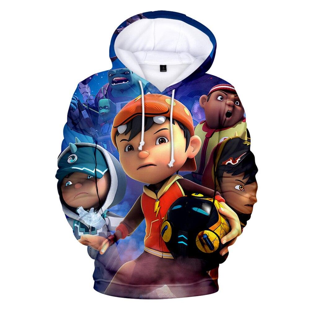Buy Lovely Boboiboy Hoodie Men /Women Sweatshirt Fashion Anime 3d ...