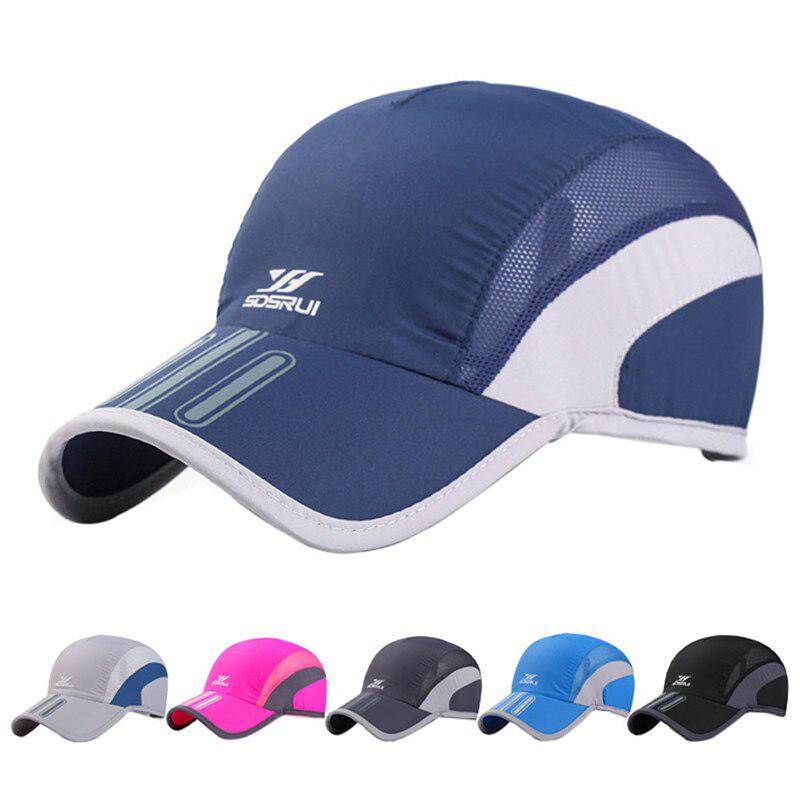 Buy 2018 Outdoor Men Sports Cap Quick Dry Baseball Hat Breathable Mesh ...