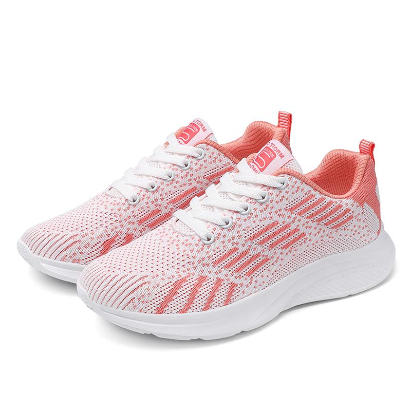 Buy Women's Shoes Flying Woven Four Seasons Fashion Sports Shoes Casual ...