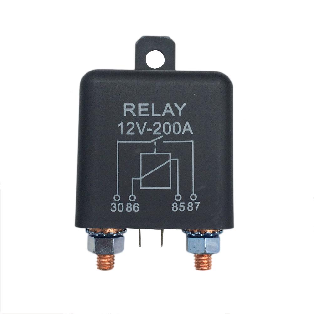 200A 4pin Starting Relay On/Off Car Auto Power Switch Plastic Isolator ...