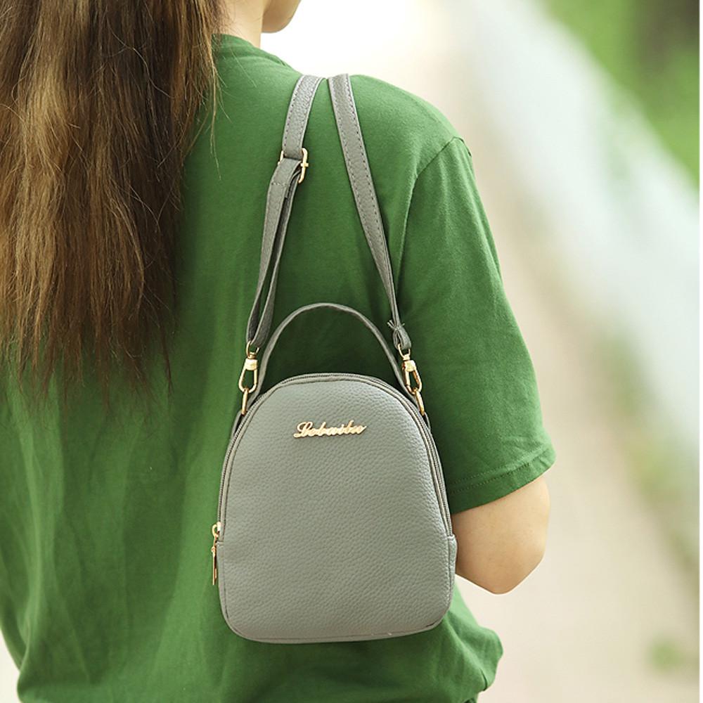 Buy Women Casual Small Style Rucksacks Shopping Soft Shoulder Bags ...