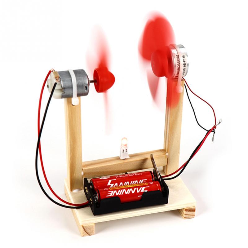 Buy DIY Wind Generator Unique Power Generator Kit Children Educational ...