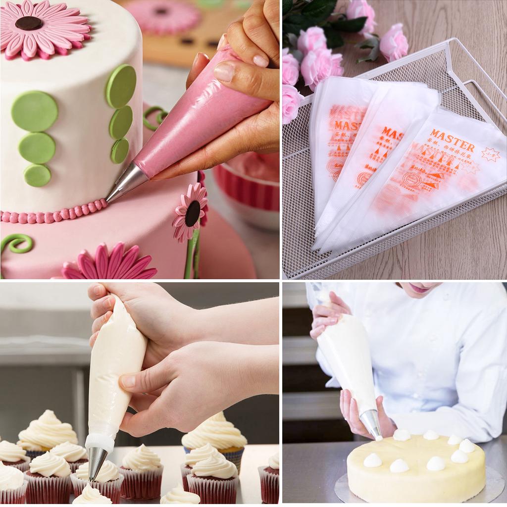 Buy The PlanetsBESTOMZ 100PCS Disposable 13-inch Decorating Bags Cake ...