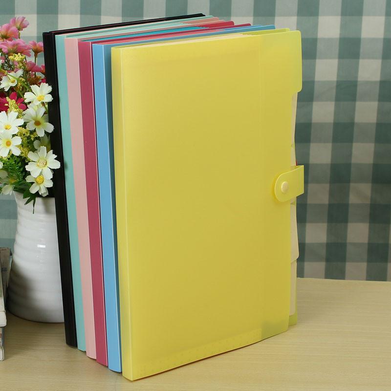 Buy A4 Document Holder A4 Paper Folder Storage Binder Pouch Package ...