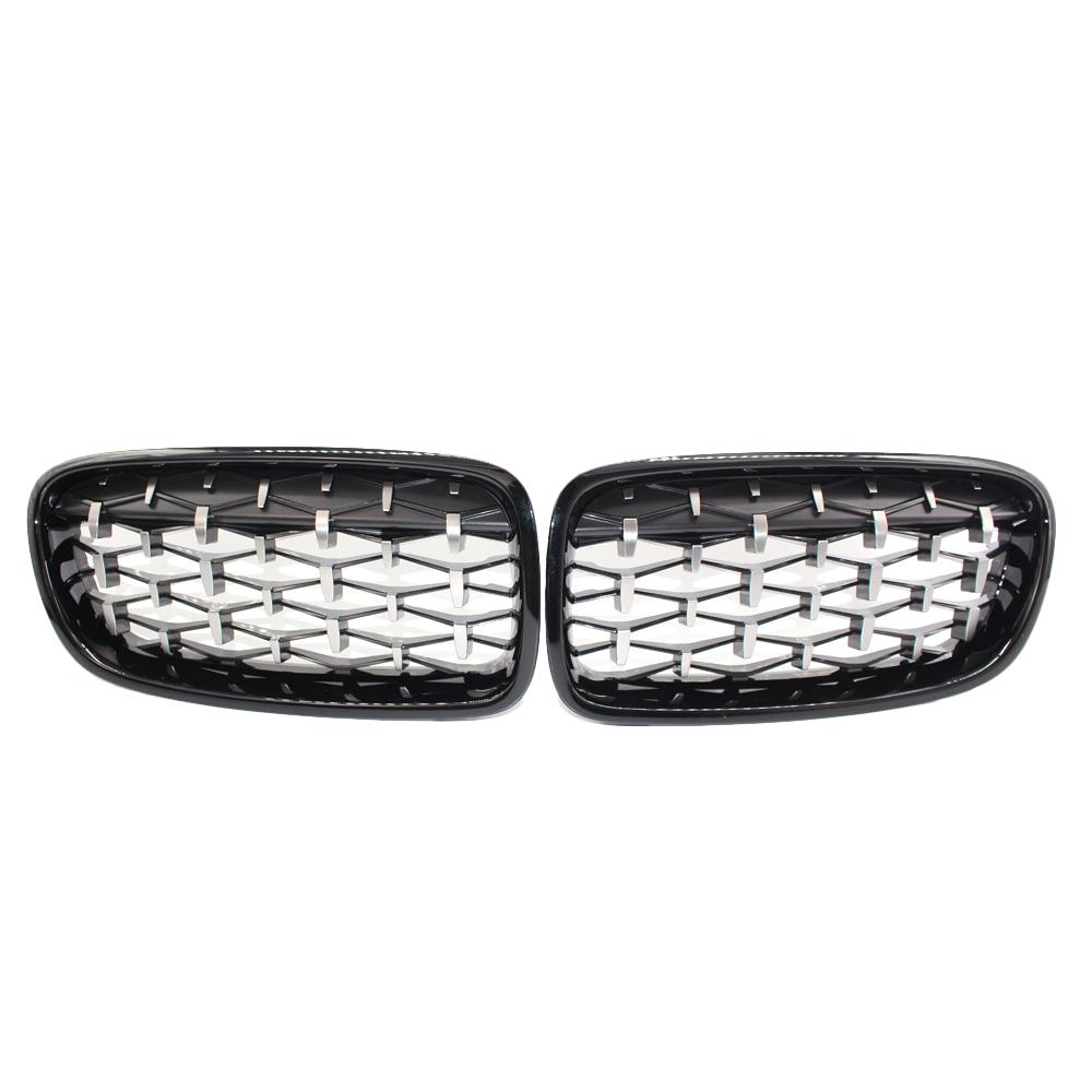 Buy Car Front Kidney Grille Meteor Semi-plated for BMW F30 328i 335i ...