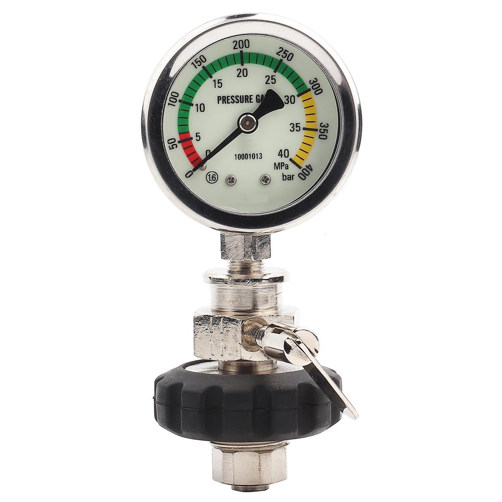 Buy Air Cylinder Manometer Night Viewing Explosion‑Proof Pressure Gauge ...