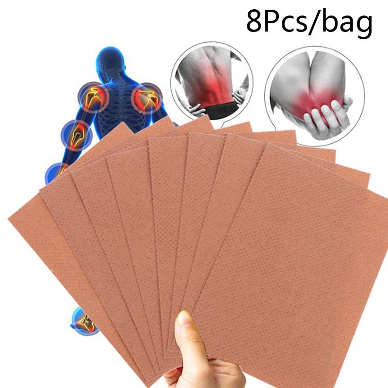 Buy 8Pcs Muscle Pain Patch Osteochondrosis Pain Relaxation Plaster ...