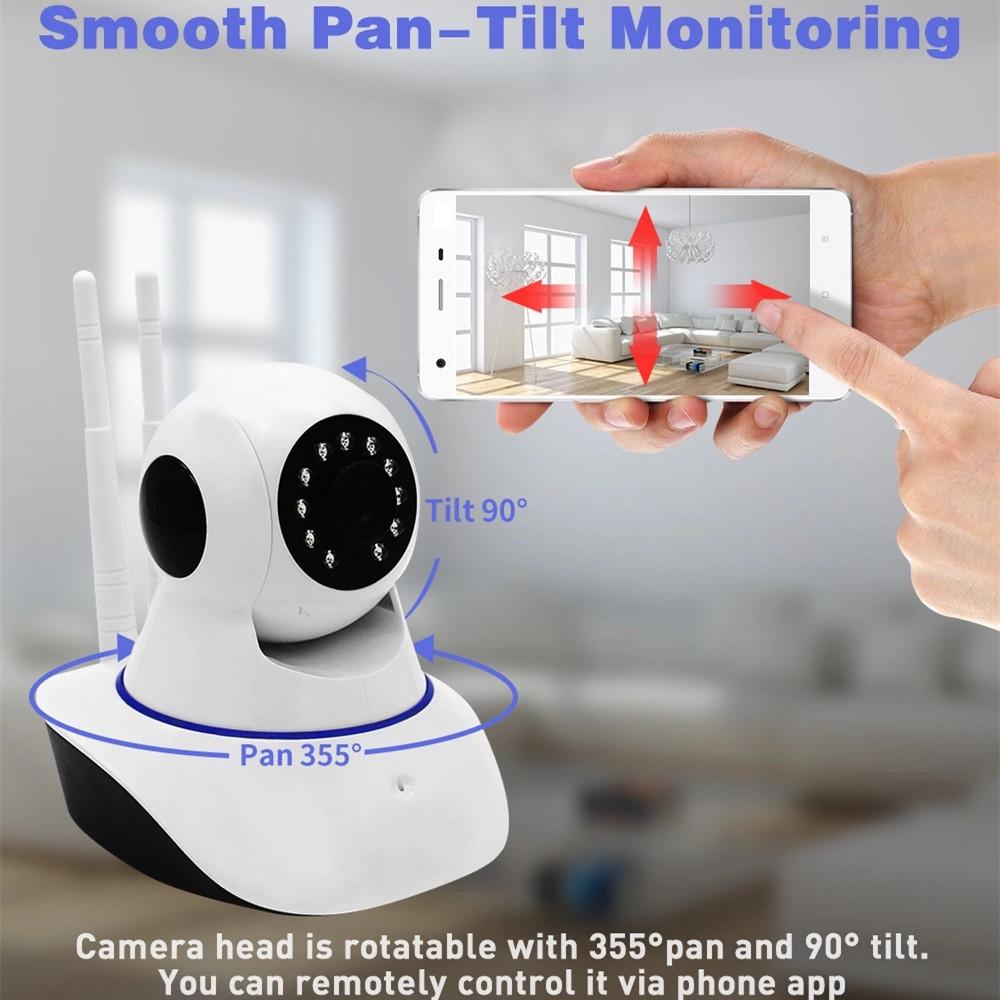 Aus Standard Wireless 720P Network CCTV IP Camera IR Night Vision WiFi ...