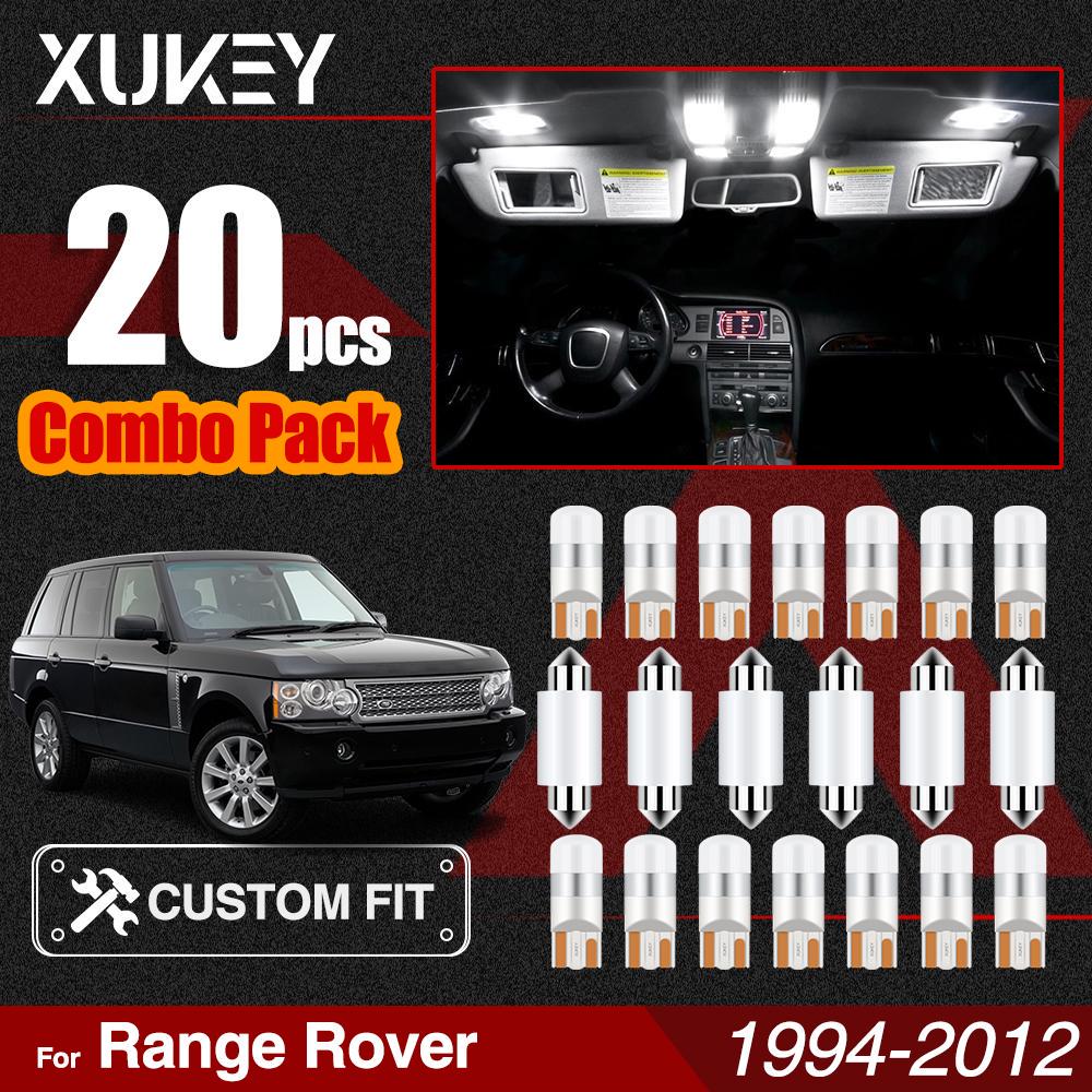 Buy Xukey Car LED Interior Lights Kit Map Dome Courtesy Cargo Door ...