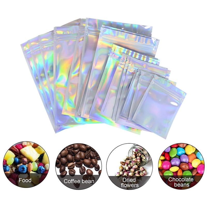 Buy 60Pcs 7x10cm Smell Proof Mylar Bags Resealable Odor Proof Bags ...