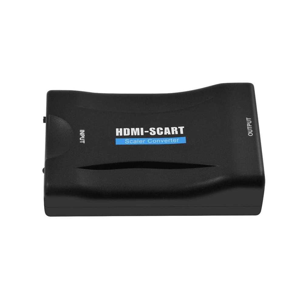 Buy 1080P HDMI to SCART Composite Video Scaler Converter Audio Adapter ...