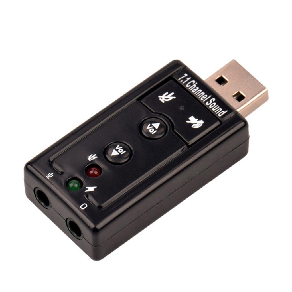 New External USB Virtual 7.1 Audio Sound Card Adapter-buy at a low ...