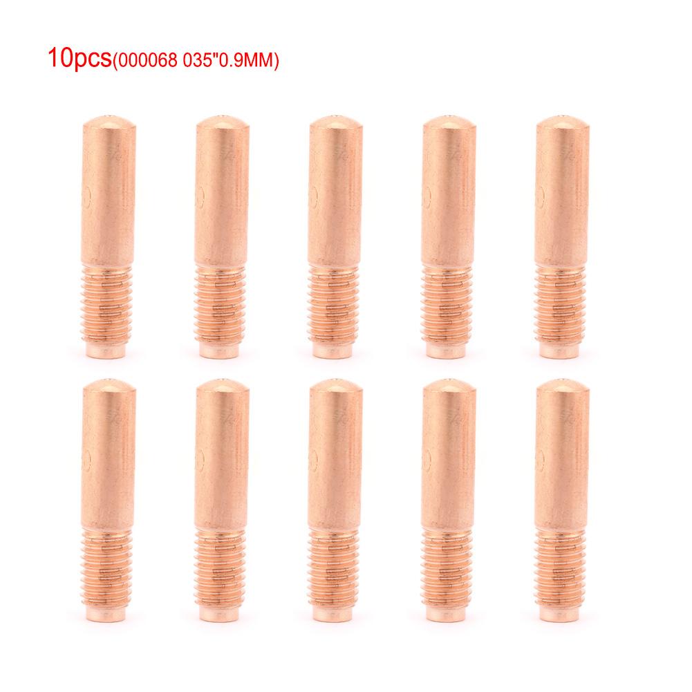 Buy 10pcs/set MIG Welding Contact Tips 035"0.9MM for Miller 000068 at ...