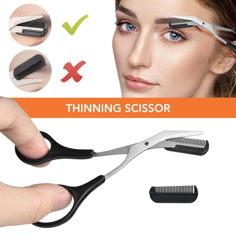 Cheap 6pcs / 11pcs eyebrow trimming tool set eyebrow scraper eyebrow ...