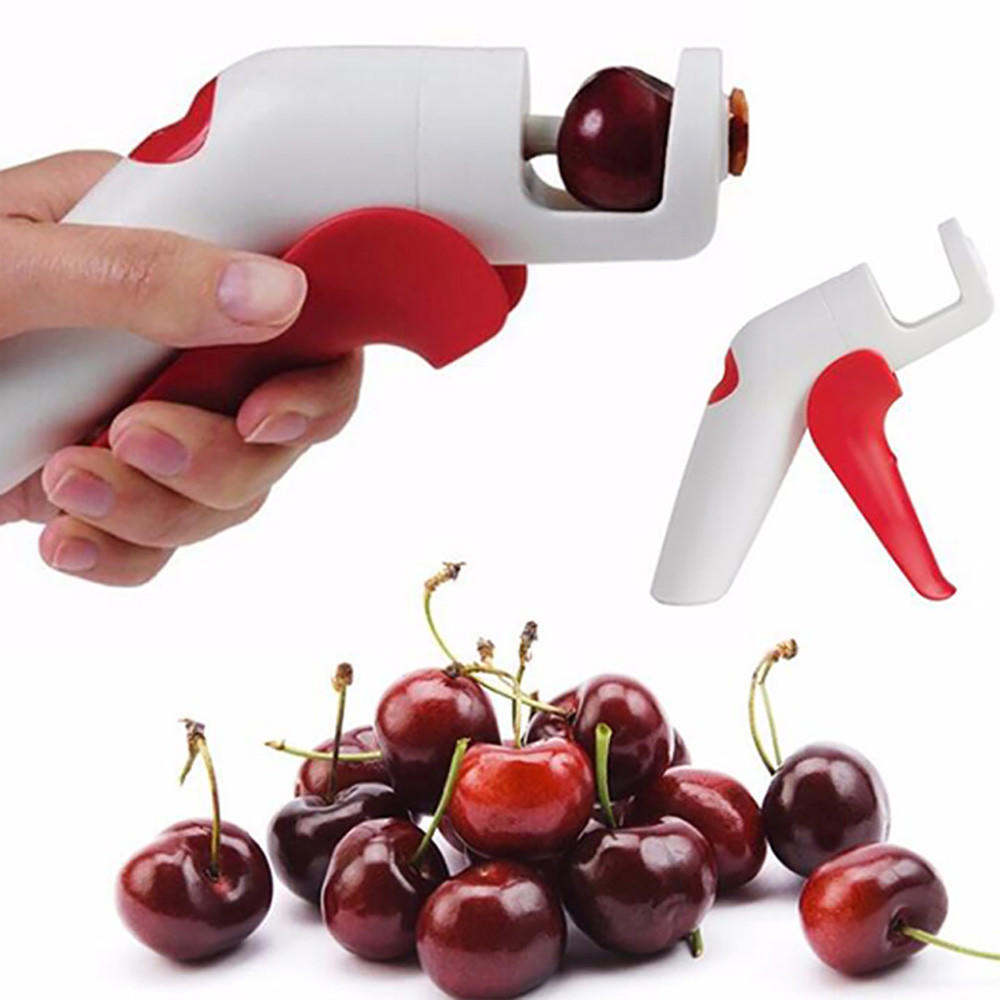 Buy Cherry Olive Pits Pitter Stone Seed Remover Hand Held Corer Kitchen ...