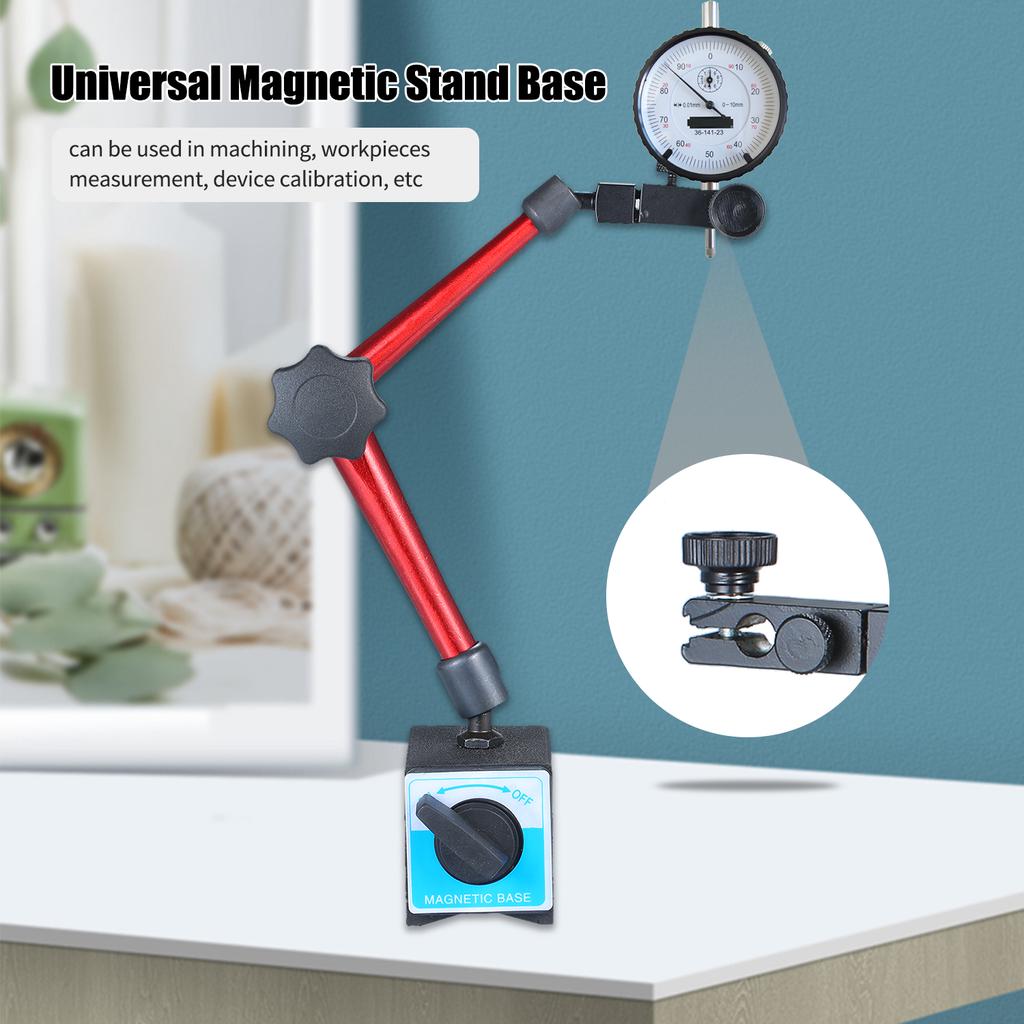 Buy 350mm Magnetic Base Universal Arms Heavy Duty Magnetic Stand Dial ...