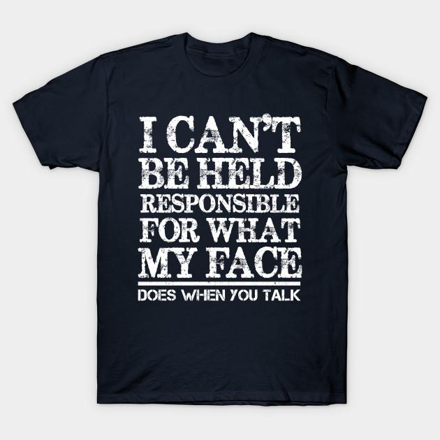 Buy Men Premium Cotton Harajuku T Shirt I Cant Be Held Responsible for ...